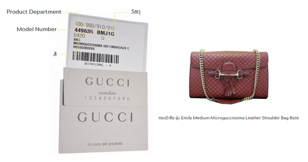 Serial Number ของ Gucci - เคล็ดลับวิธีอ่าน - KATE💋 STYLE