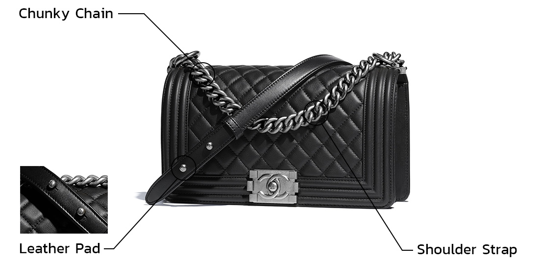 Chanel Boy Bag - Anatomy of Bag - KATE💋 STYLE