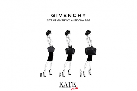 Size of Givenchy Antigona Bag - KATE💋 STYLE