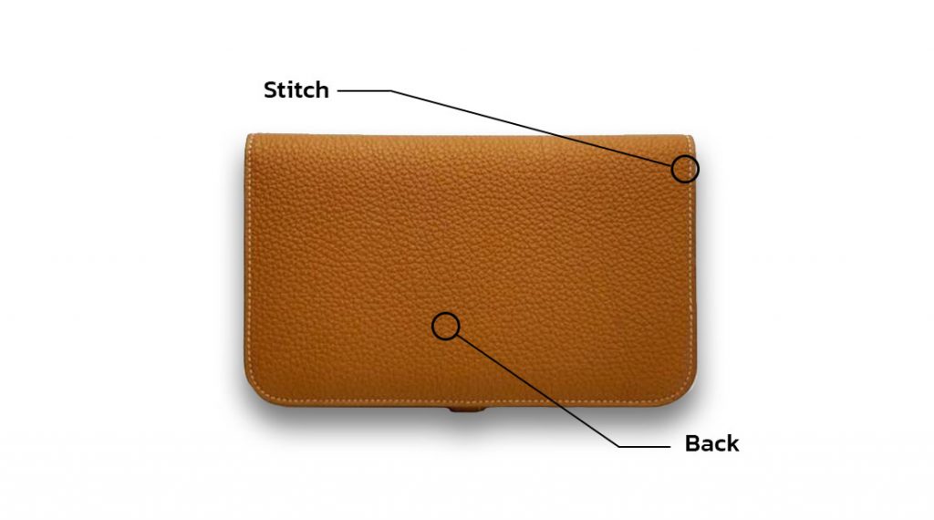 Hermes Dogon Wallet - Anatomy of Bag