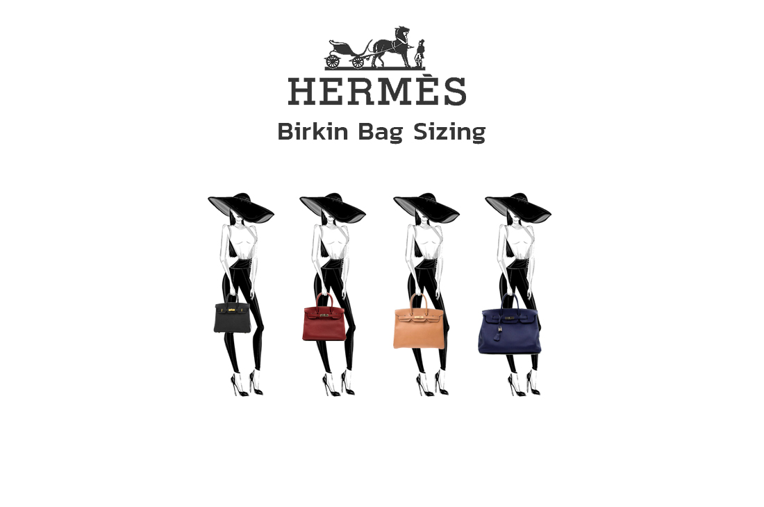 Hermes Size Guide - กระเป๋าใบไหนที่เหมาะกับคุณ