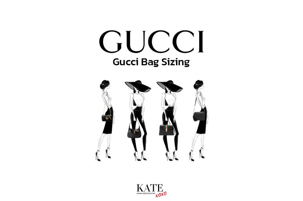 Gucci Size Guide - แนะนำขนาดกระเป๋ายอดนิยมจาก Gucci