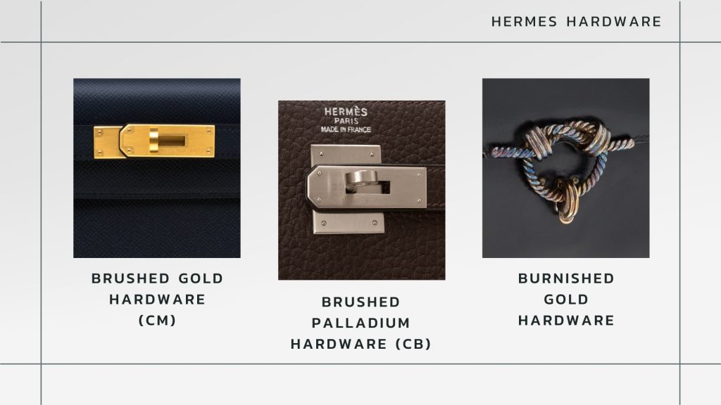 Hermes Hardware Colors - รวมฮาร์ดแวร์โทนสีต่าง ๆ จาก Hermes - KATE💋 STYLE