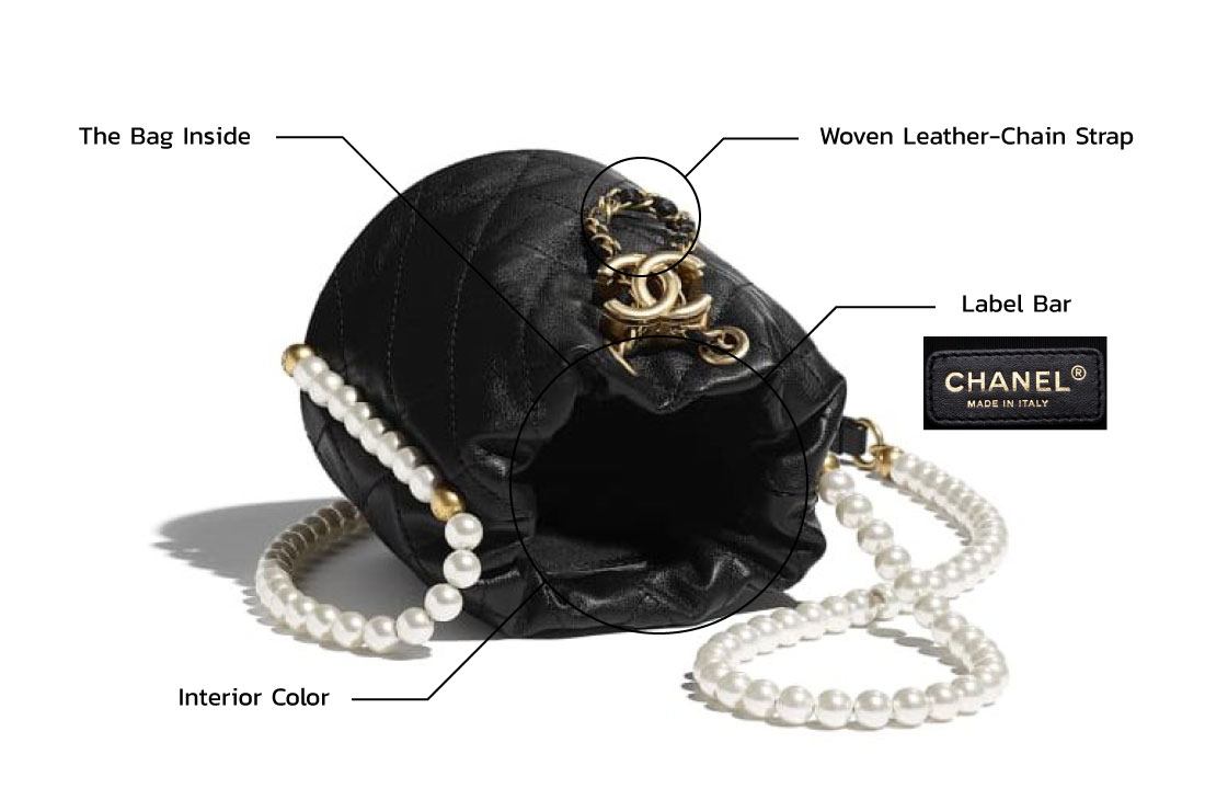 Chanel Mini Drawstring Bag - Anatomy of Bag - KATE💋 STYLE