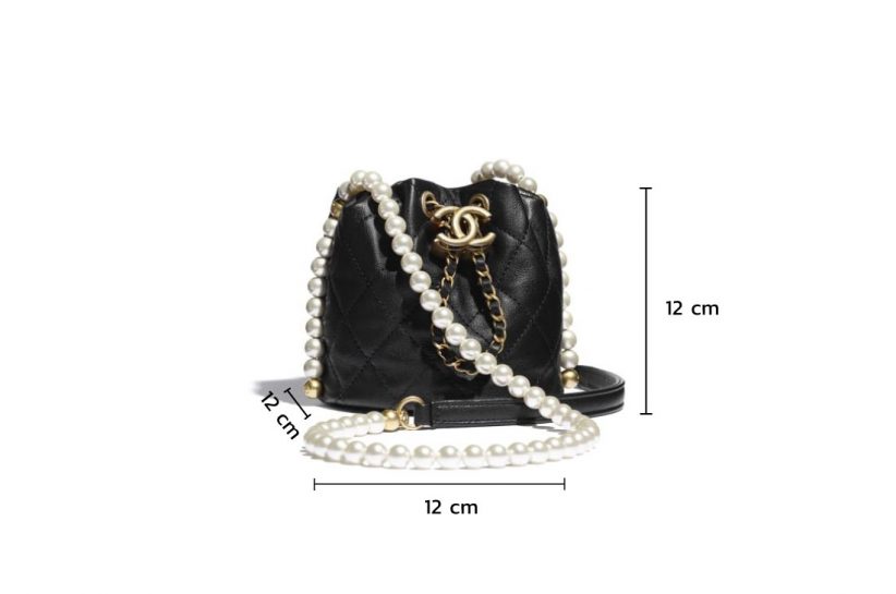 Chanel Mini Drawstring Bag - Anatomy of Bag - KATE💋 STYLE