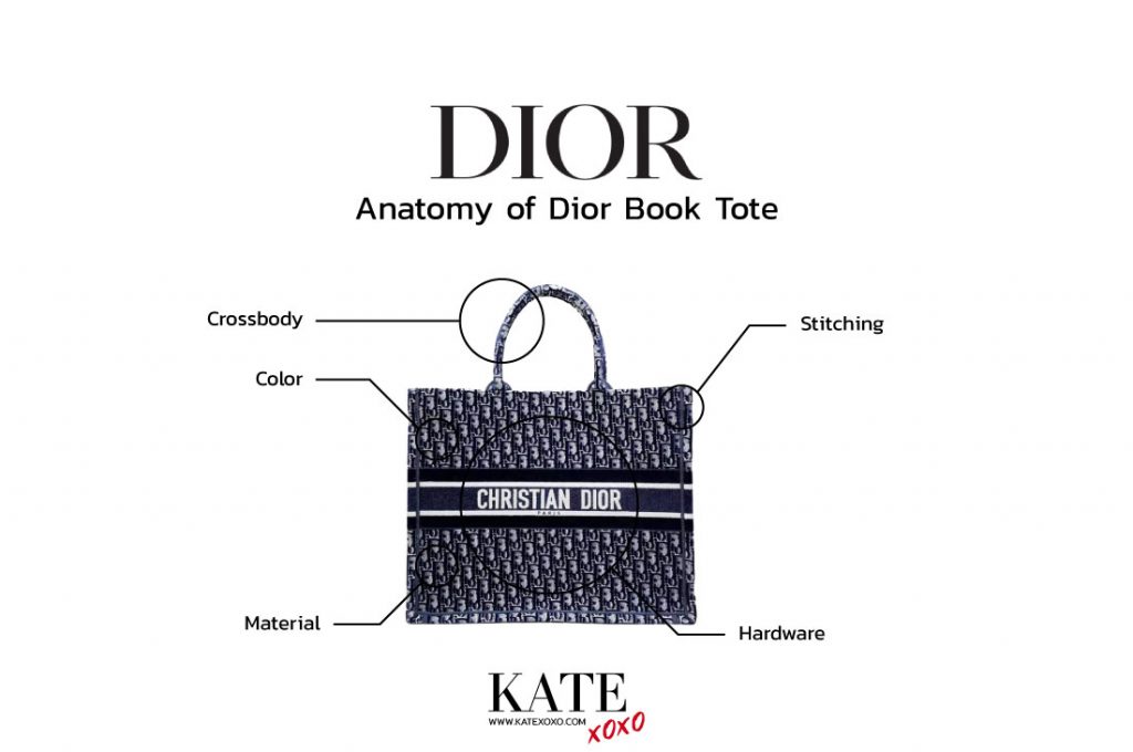 Dior Size Guide - แนะนำการเลือกขนาดกระเป๋า - KATE💋 STYLE