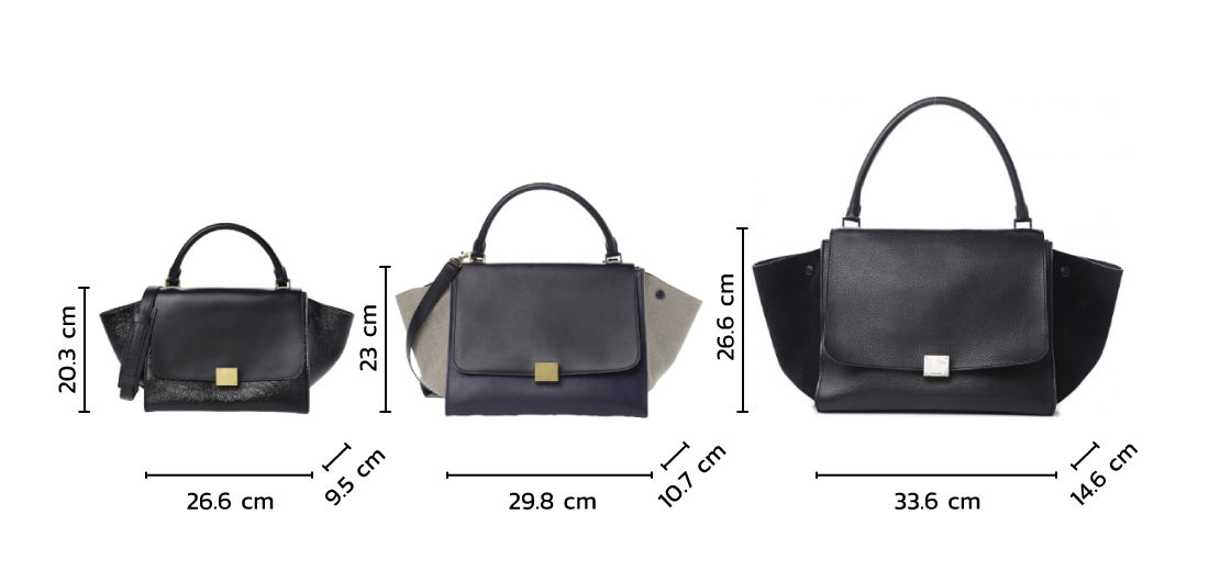 Anatomy of Celine Trapeze Bag