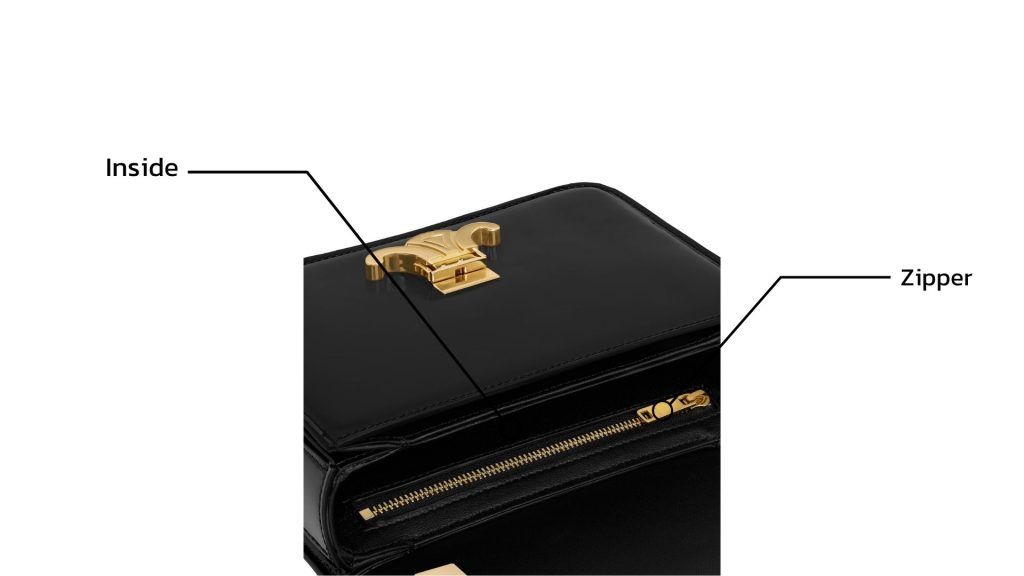 Celine Teen Garance Bag in Patent Calfskin